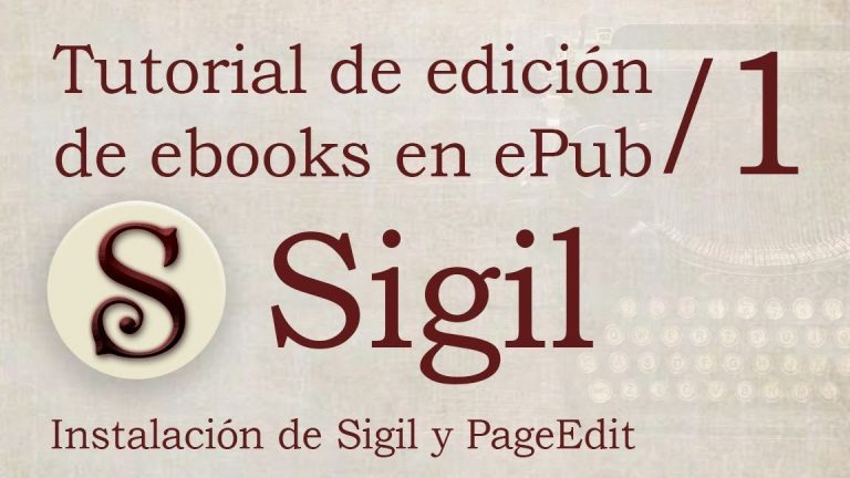 Tutorial Sigil Completo y Traducido